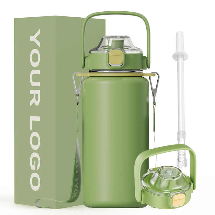 HAERS BPA Free Gym Drink Sport Insulated Stainless Steel Bottle