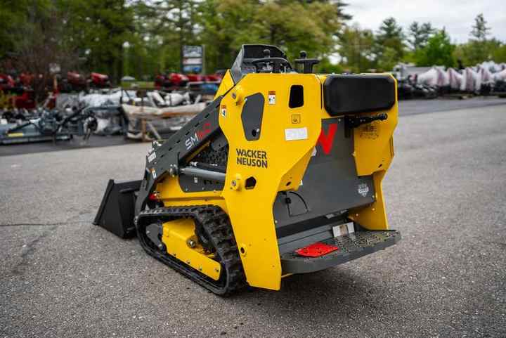 Wacker Neuson SM120 Mini Skid Steer Loader Wheel Backhoe Loader High ...