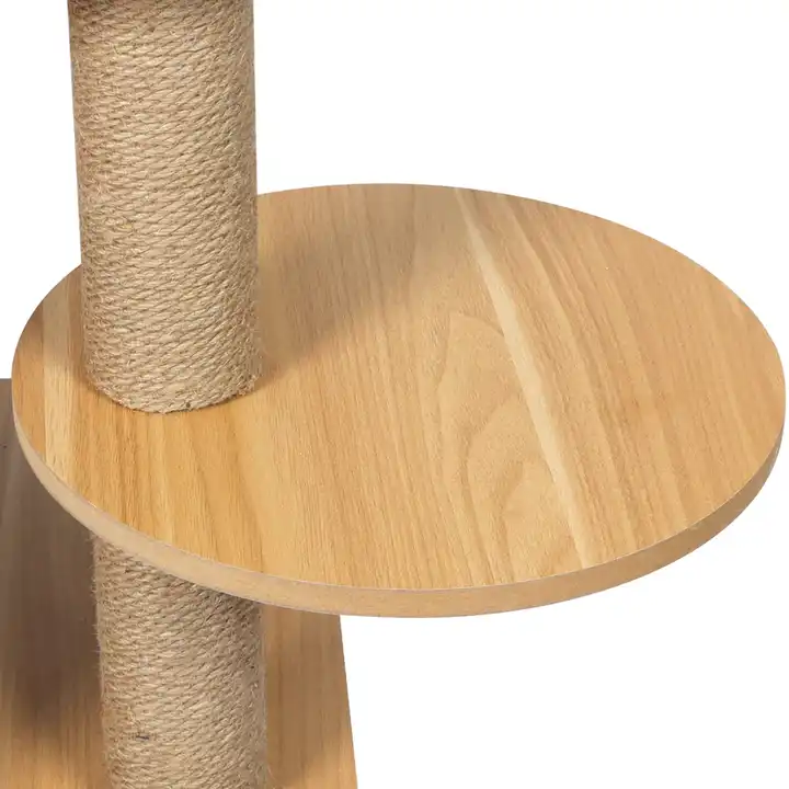 High Quality Multi-Level Wooden Cat Tree Customized OEM Designs with ...