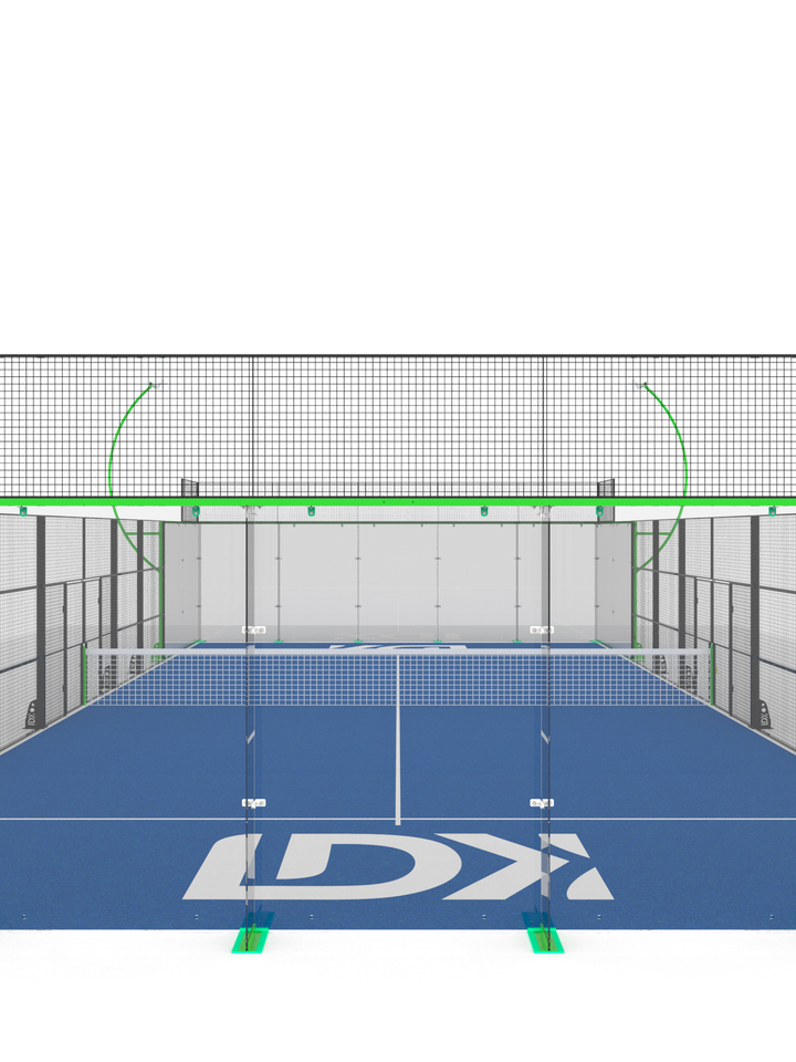 Factory Price Standard Panoramic Padel Court Hot-dip Galvanized Steel ...