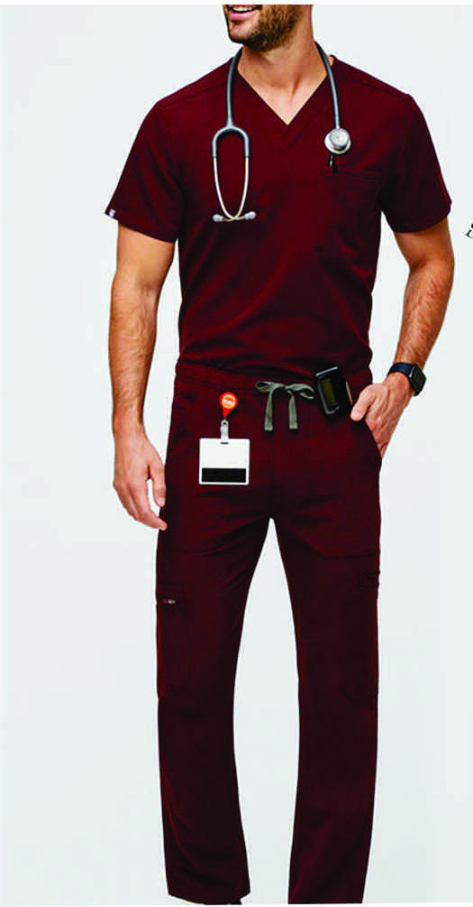 Quality mens nurse hospital uniform designs Options for Professional ...