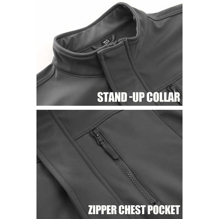 Men's Customized Logo Windproof Softshell Hiking Jackets Factory Price ...