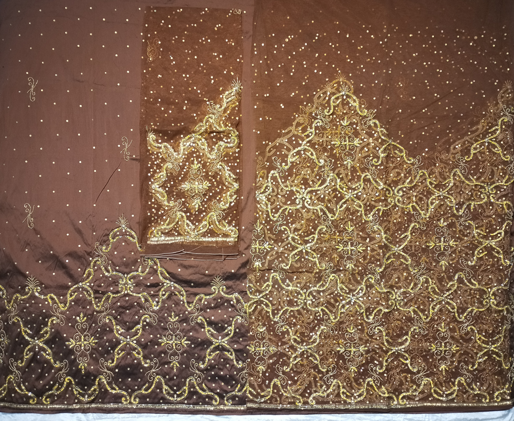 Blouse Styles for George Wrapper - Hand Beaded African Design