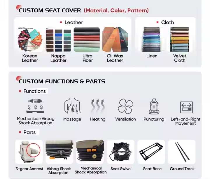 Autoliuma Modified RV Passenger Seat Bed - Comfort & Style