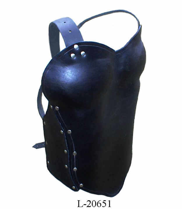 Real Leather Muscle Wearable Armor - Durable & Stylish