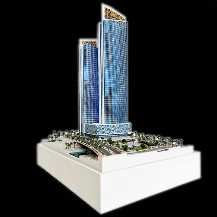Customized Office Building Model - Skyscraper Design