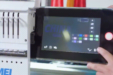 High-speed 1500 RPM Embroidery Machine for Cap Embroidery