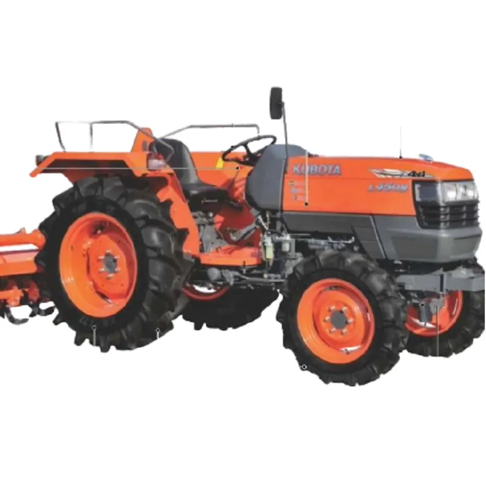 Heavy Duty Farming Tractor Kubota L4508 - 45 HP Tractors Mini Farm ...
