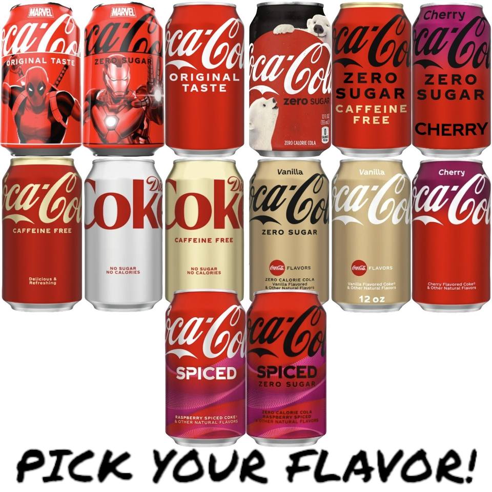 Coca-Cola Classic 250ml X 24 Cans Fruity Low-Fat Clear Carbonated ...