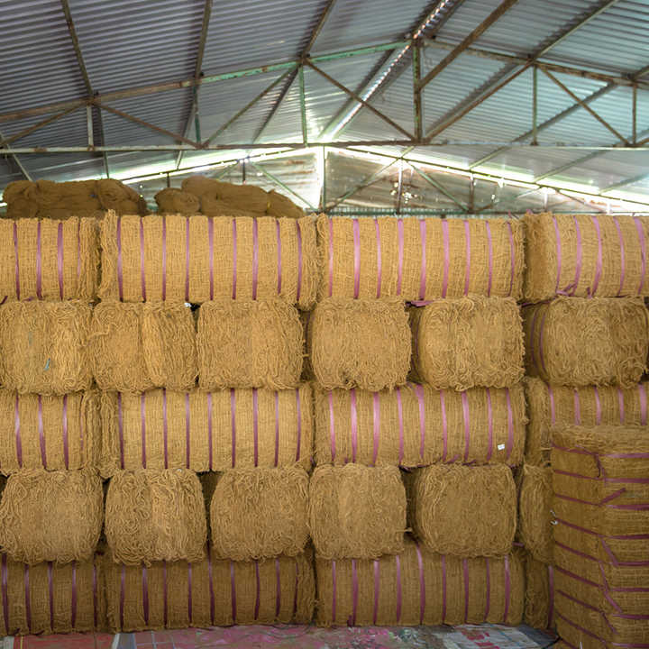 Eco Farmie Natural Coconut Fiber Coir Nets - Sustainable Erosion Protection