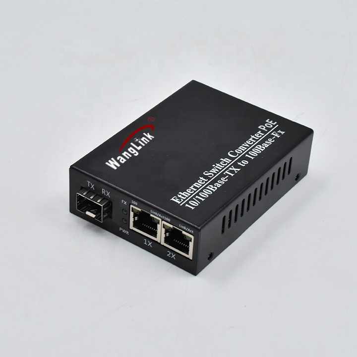 Wanglink Gigabit SFP Fiber Poe Switch - Ideal for IP Cameras