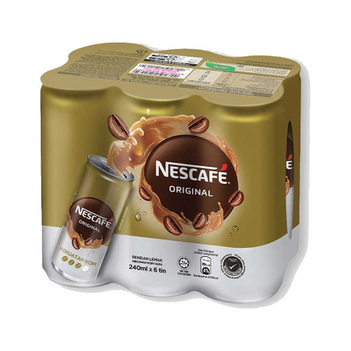 Nescafe Cans - Instant Coffee 240ml X 24 Tins from Malaysia