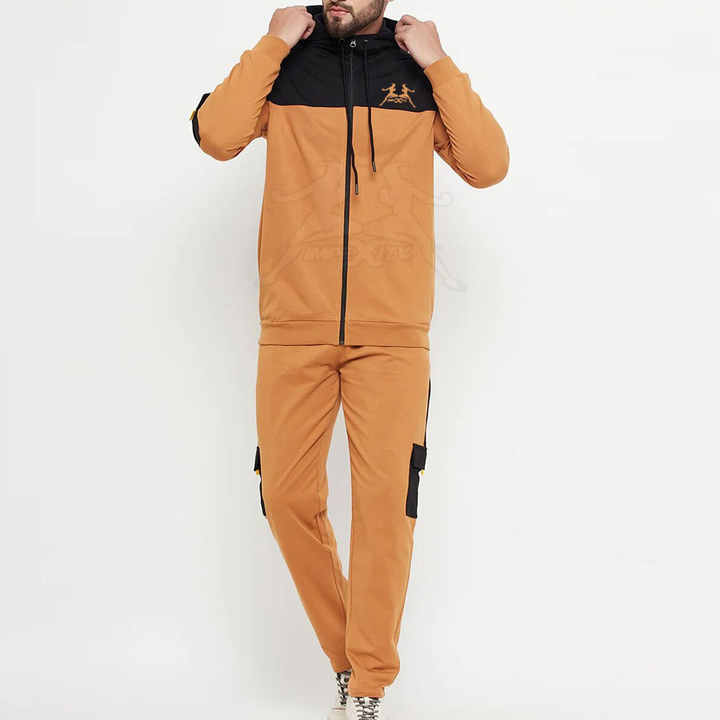 High Quality Tracksuit With Full Zip And Drawstring Pants Breathable ...