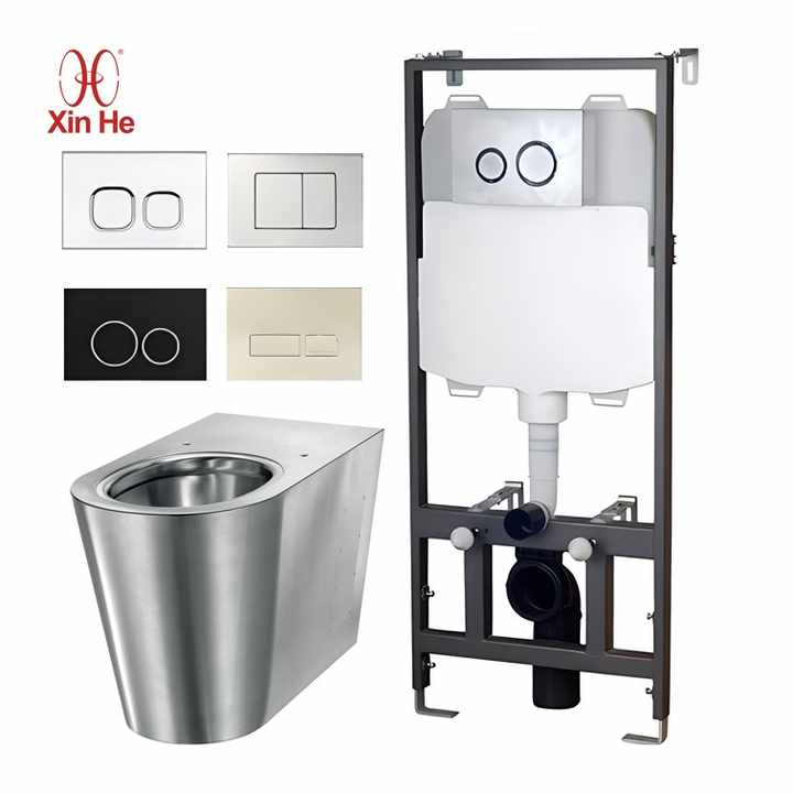 Dual Flush Hidden Water Tank Concealed Cistern Wall Hung Stainless ...