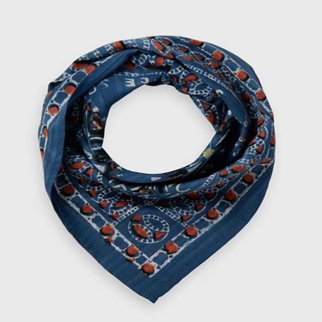 handmade square scarf foulard Bandana Scarf Custom Printing Digital ...