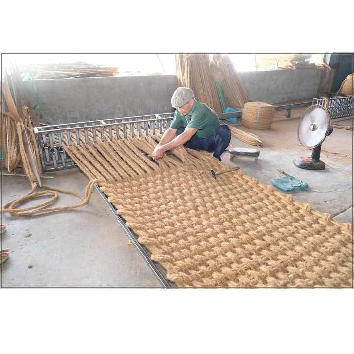 1.5m X Length 10m Handmade Woven Export Coconut Plain Coir Mat Extra ...