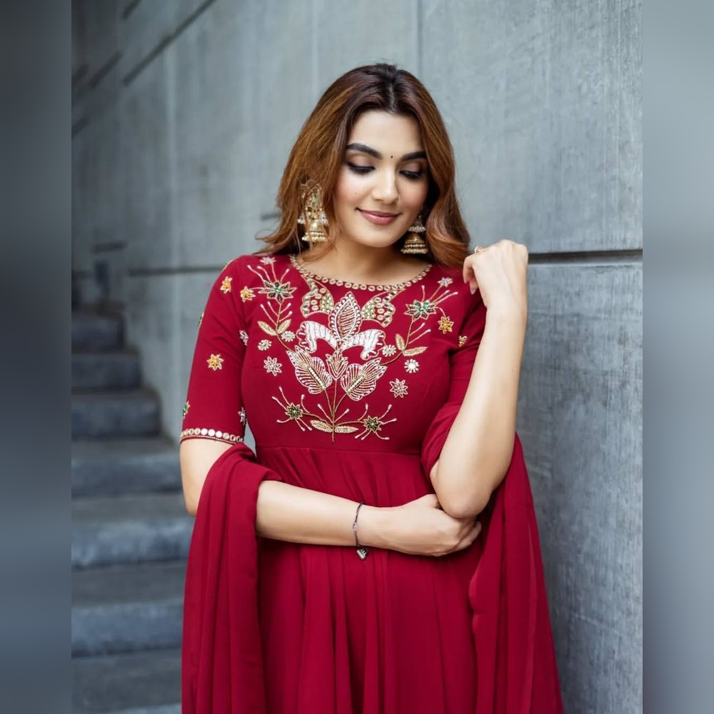 New 2025 Women Kurti Designs with Dupatta | Elegant Party Wear