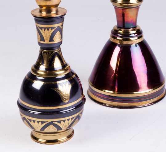 Farida Brass Vases - Unique Egyptian Hookah Designs