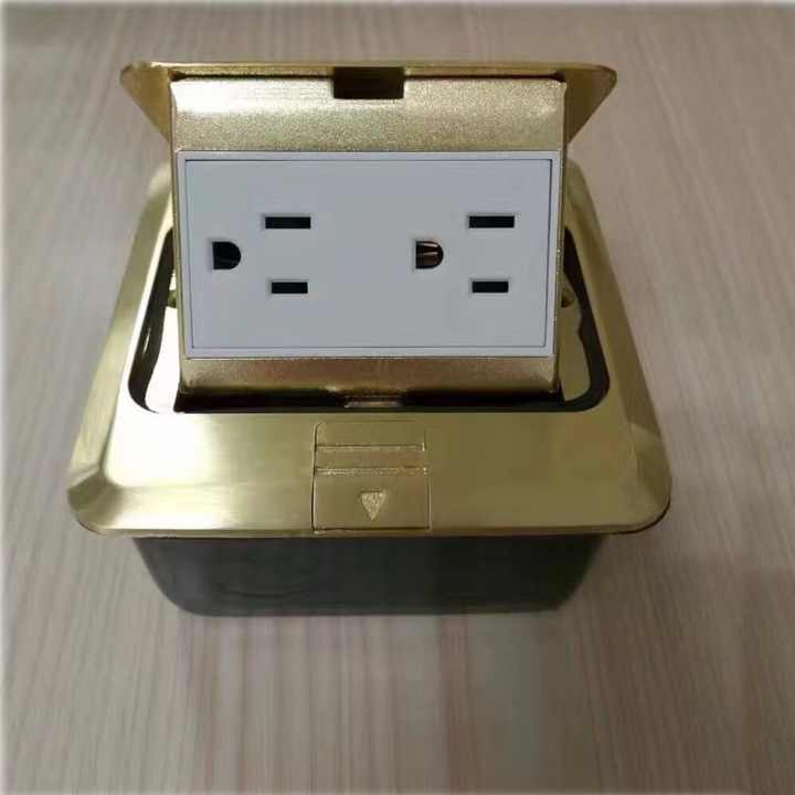 Waterproof Floor Socket - Durable Pop up Electrical Outlet