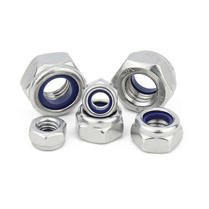 M3 to M36 Nylon Insert Hex Lock Nuts - Anti-Loose & Durable
