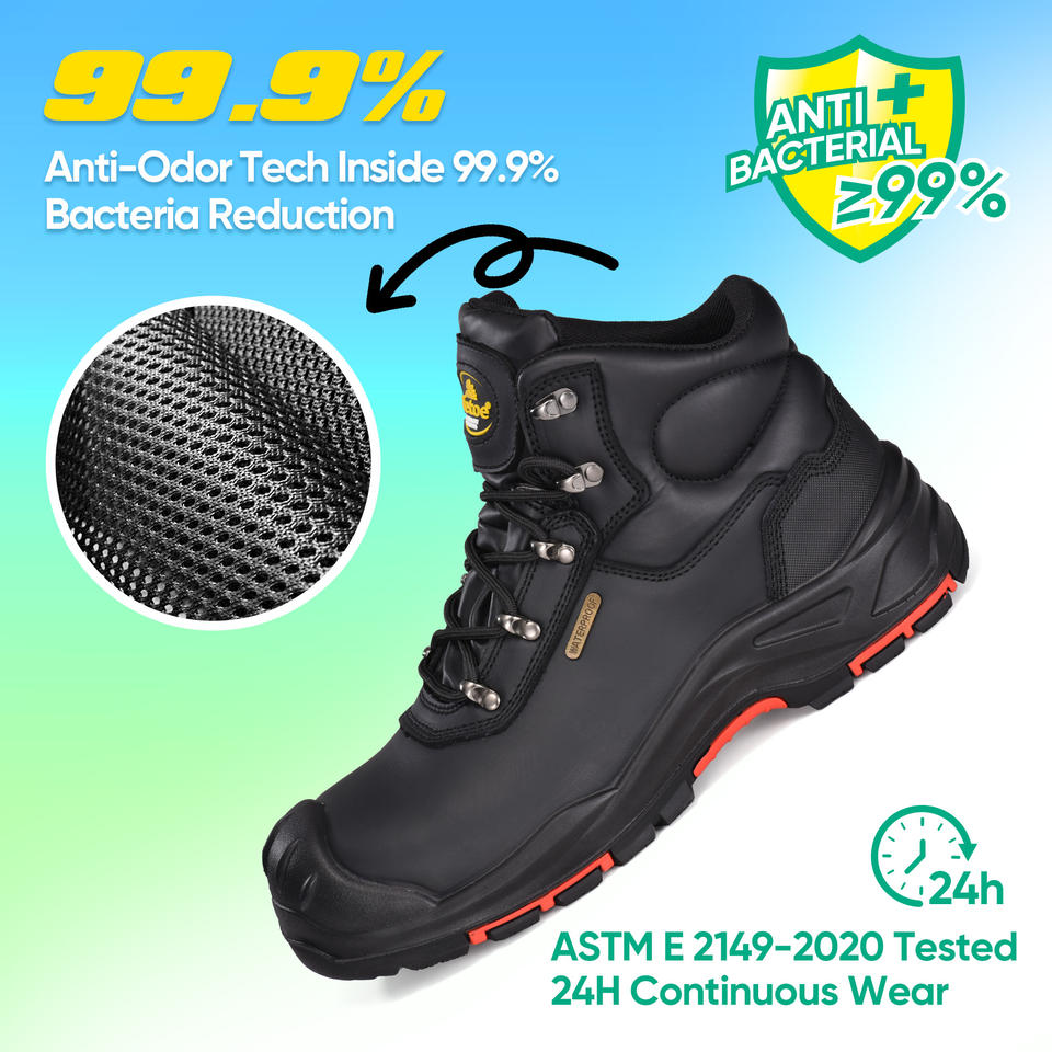 VortiGard Slip Resistant Antistatic Safety Shoes for Work - Waterproof ...