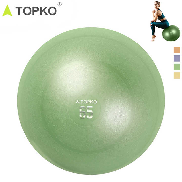 TOPKO Fitness 55cm Exercise Ball for Pregnancy & Physical Therapy Home ...