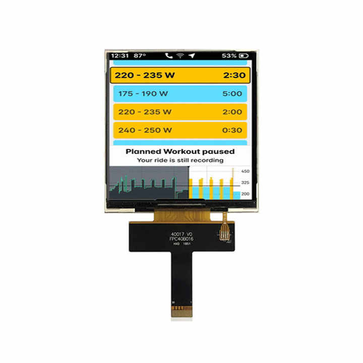4 Inch Wide Temperature TFT LCD Display -30°C to 85°C 480x480 ST7701S MIPI High-brightness ...
