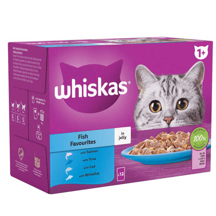Wholesale Whiskas Cat Food - Tasty Wet Pouches for All Cats