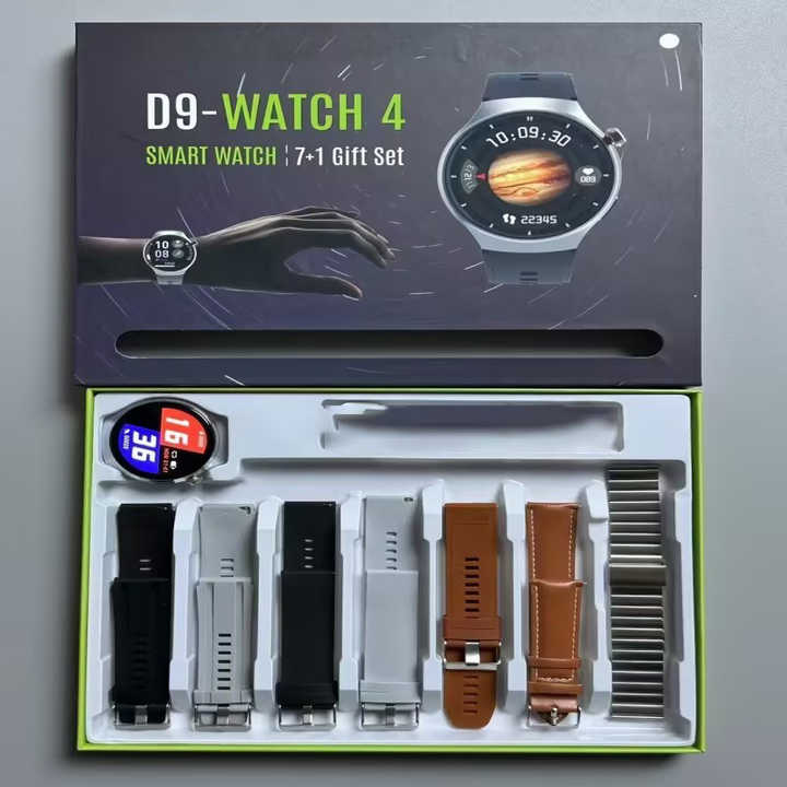 D9 Smart Watch - Versatile 10-in-1 with a Large OLED Screen