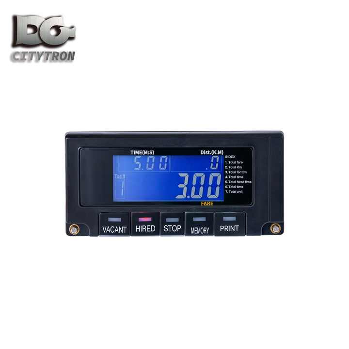 Universal Taxi Electronic Meter with High-Brightness LCD & RS232 ...