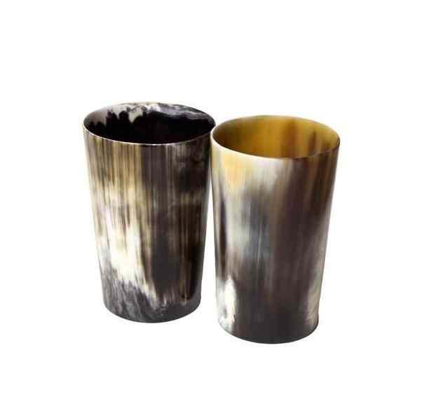Natural Black and White Shot Horn Glass and Customized Size Horn ...