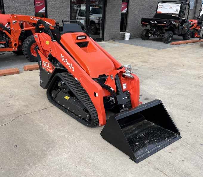 MULTIFUNCTIONAL KUBOTA SCL1000 STAND-ON COMPACT MINI SKID STEER LOADER ...