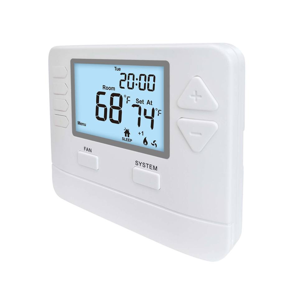 STN725W 2.4GHz Wireless Programmable Thermostat 24V Heat Pump HVAC ...