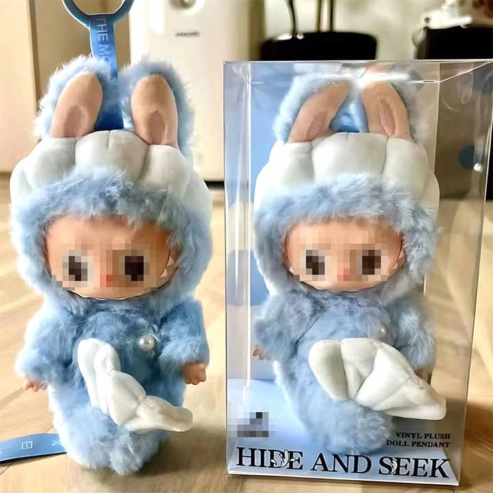 NEW Design Original PopMart Monster Labubu Exciting Macron Blind Box ...