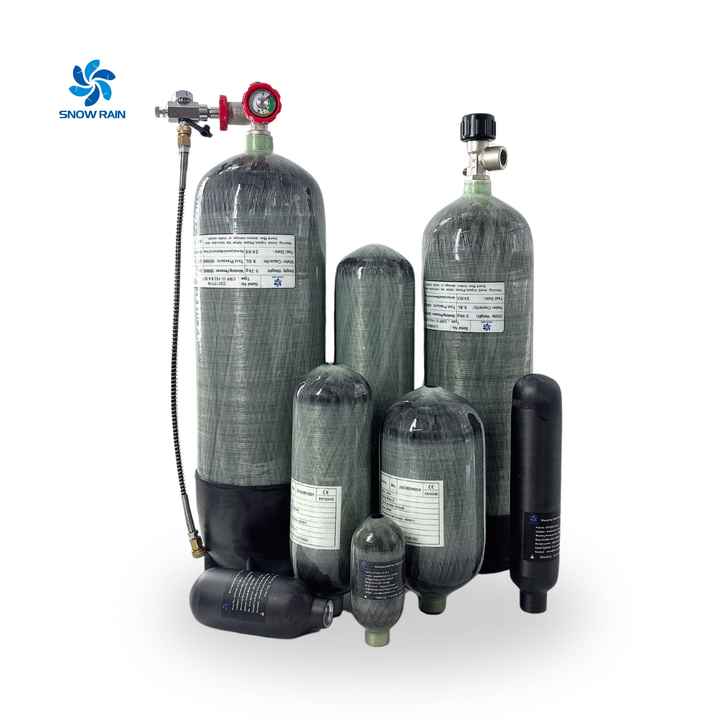 CE Composite Material Pcp Tank 4500 Psi Carbon Fiber Oxygen Tank 4500 ...