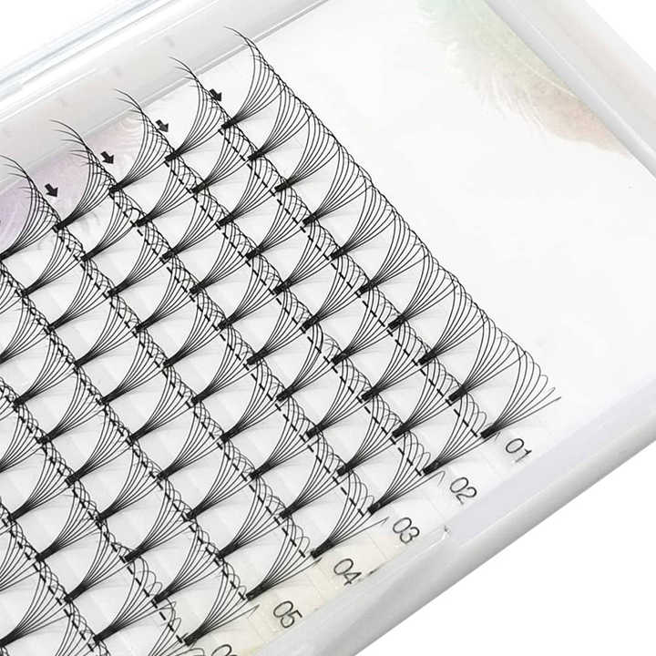 Loose Premade Lash Fans, 2D to 8D, Customizable Eyelash Extensions in ...