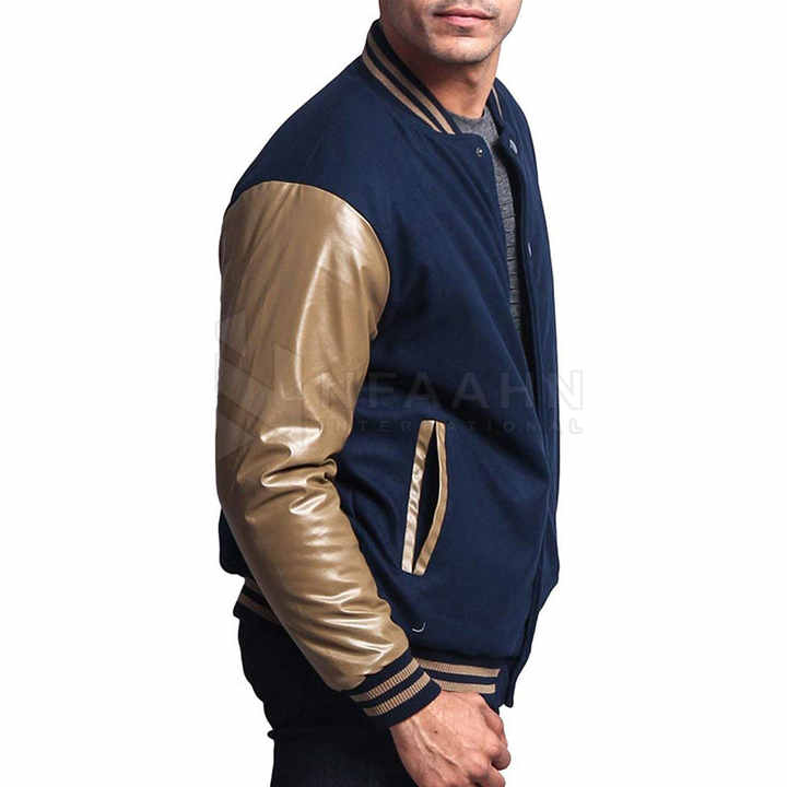 Unique Winter Jacket Personalized Patch Letterman Jacket For Clubs ...