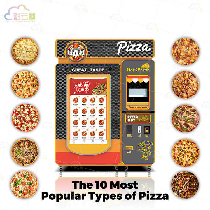 Caiyunjuan Fully Automatic Pizza Vending Machine - Smart Touch Screen