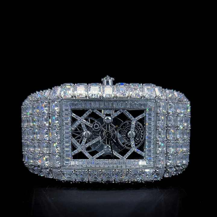 Iced Hip Hop Diamond Watch - Custom Mechanical Men's Watch