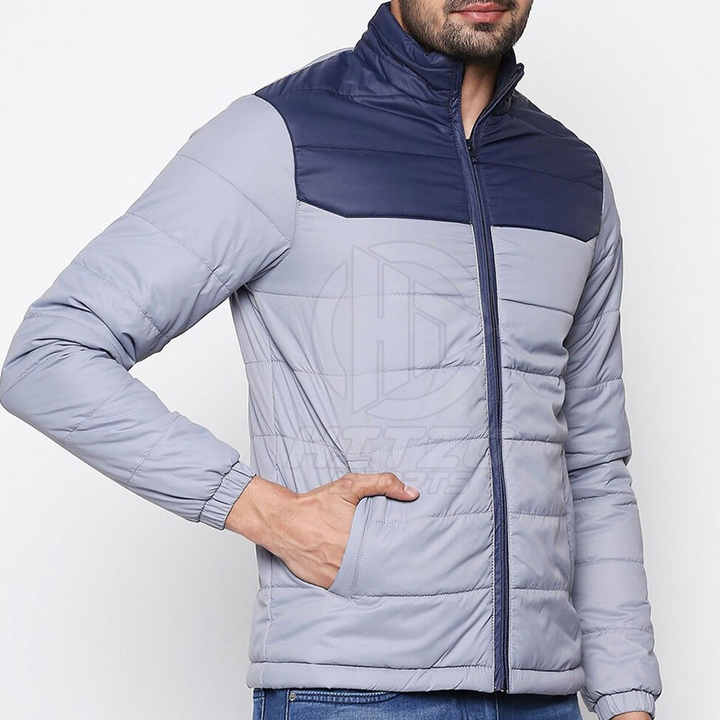 New Design Men Bubble Jacket Long Sleeve Men Bubble Jacket Nylon ...