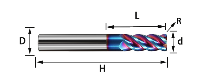 Xcj Hrc65 Dao Phay Mũi Tròn Mở Rộng Bằng Cacbua Rắn Cho Dao Phay Mặt T – Chima.vn – Máy móc ...