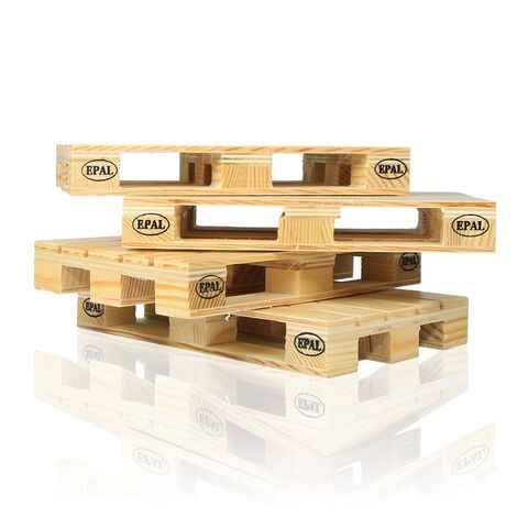 European Standard Pine Wood Euro Pallet Industrial Design Four-Side ...