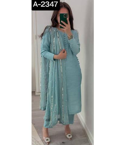 Shop Our Designer Indian Pakistani Salwar Suits with Embroidery Work