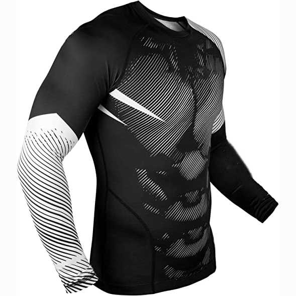 Custom Printed Full Sublimation Long Sleeve Compression Shirt for ...