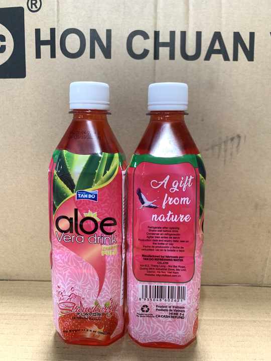 Tropical Fruit Juice with Aloe Vera Pulp - 500ml Bottle