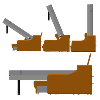 Multipurpose Space-Saving Revolving Silence Vertical Murphy Bed Folding ...