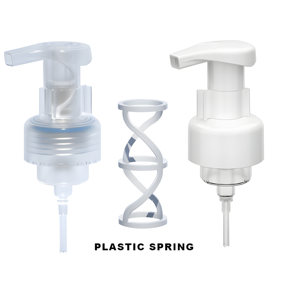 Eco-Friendly 43/410 Foam Pump Dispenser Metal Spring Hand Wash 2CC ...