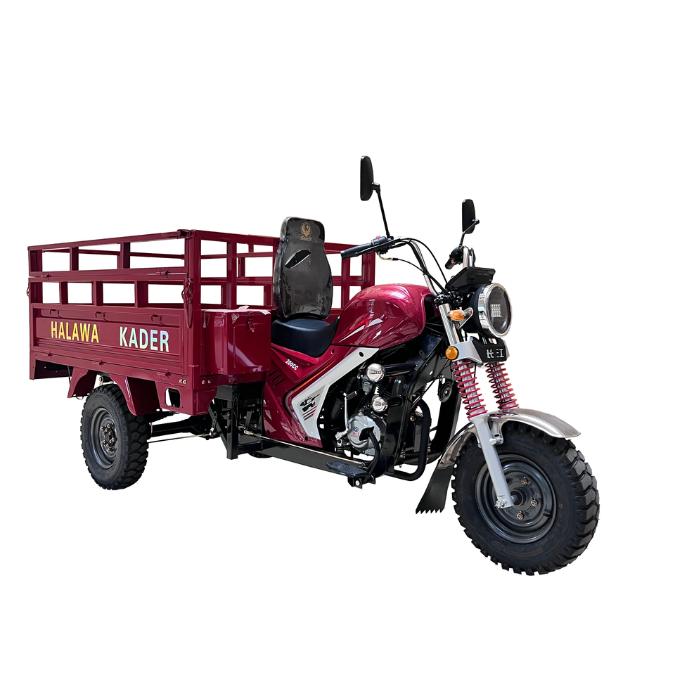 CHANGJIANG Gasoline Tricycle Cargo Vehicle 1000 kg Payload 3.4 L/100km ...