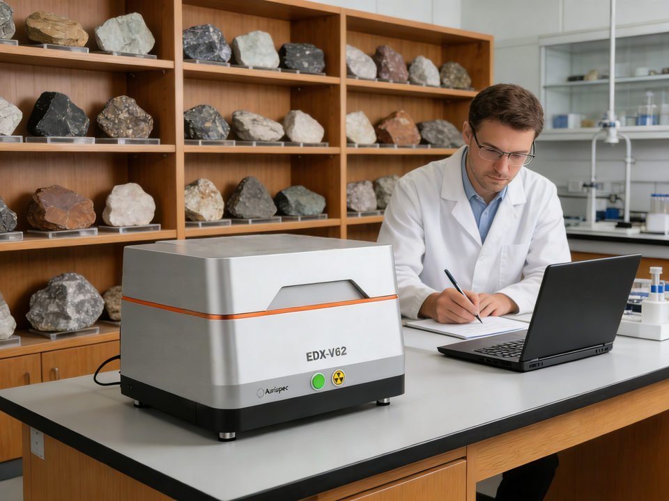 Complete Measurement Solution Benchtop Vacuum XRF EDX-V62 Mineral ...