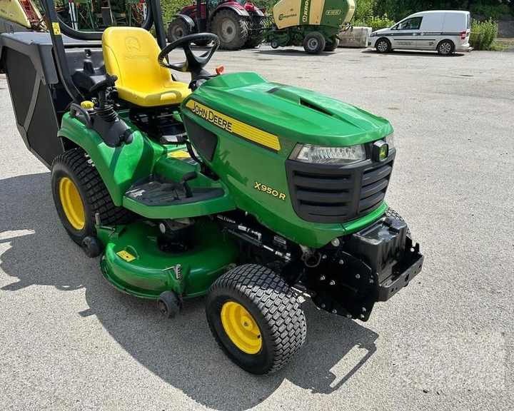 Riding Mower Lawn Tractor 4WD Zero Turn Ride on Mower for Garden 62 ...